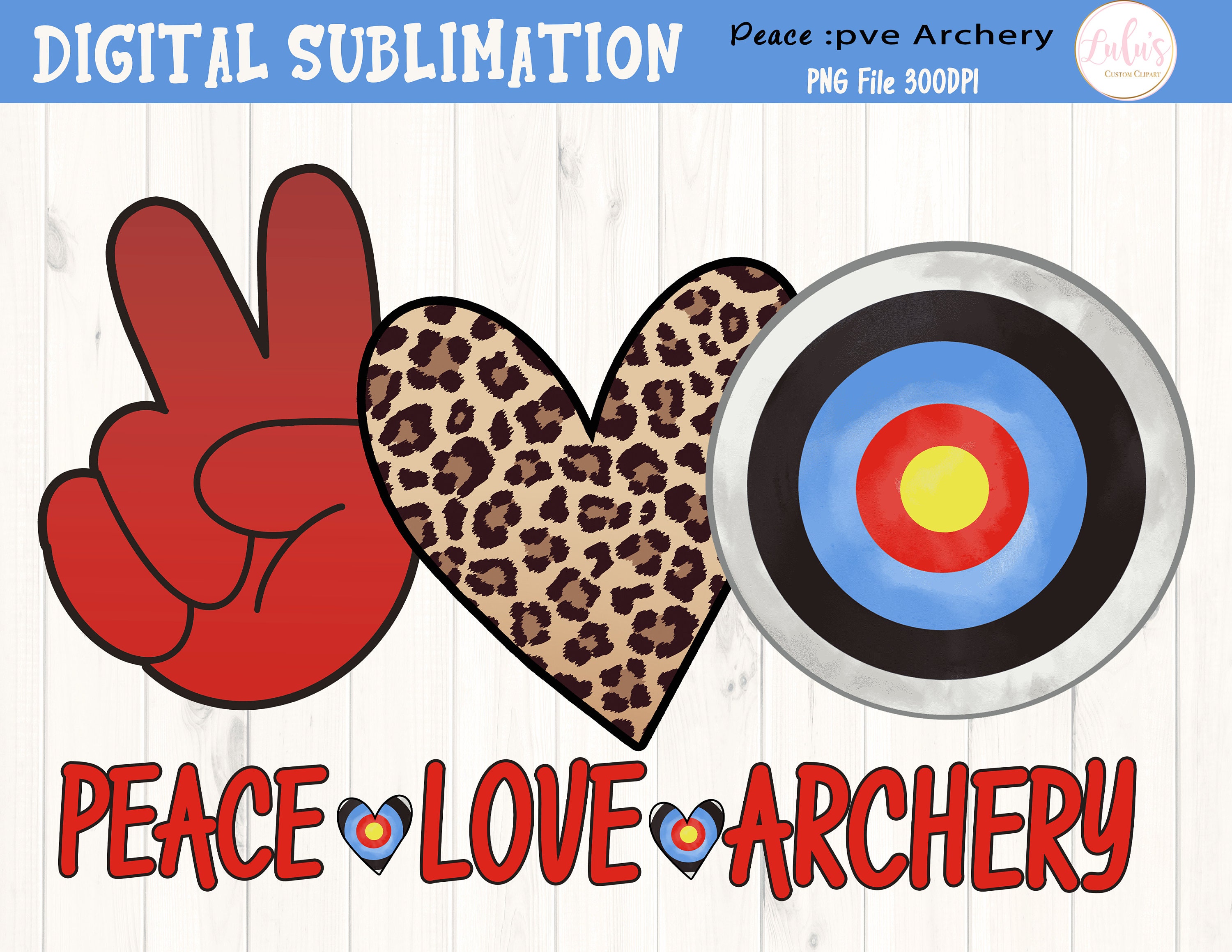 Peace Love Archery Tshirt Sublimation Vintage Archery - Etsy