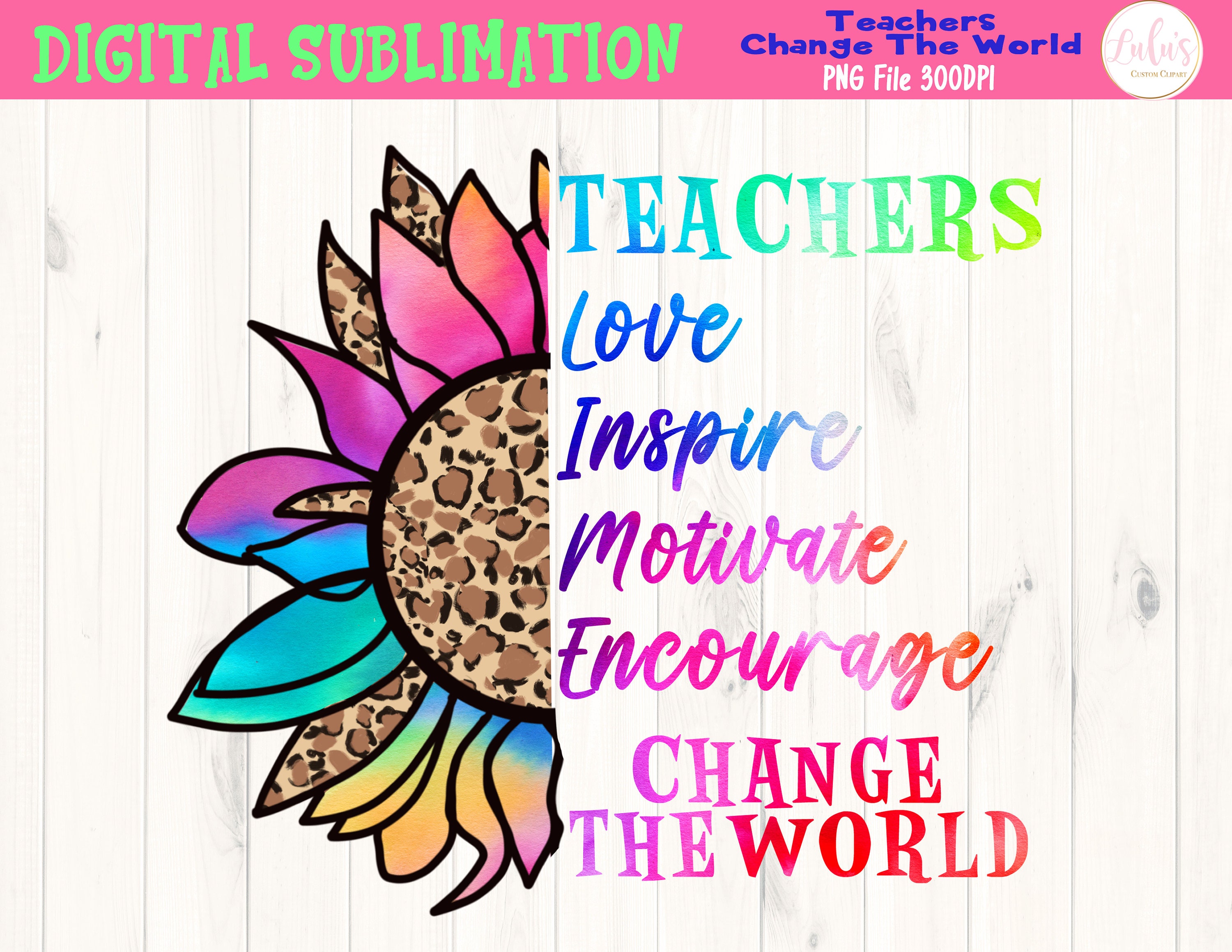 Teachers Change The World Clipart