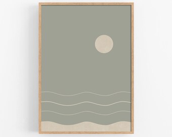 Sea Green Wall Art | Etsy