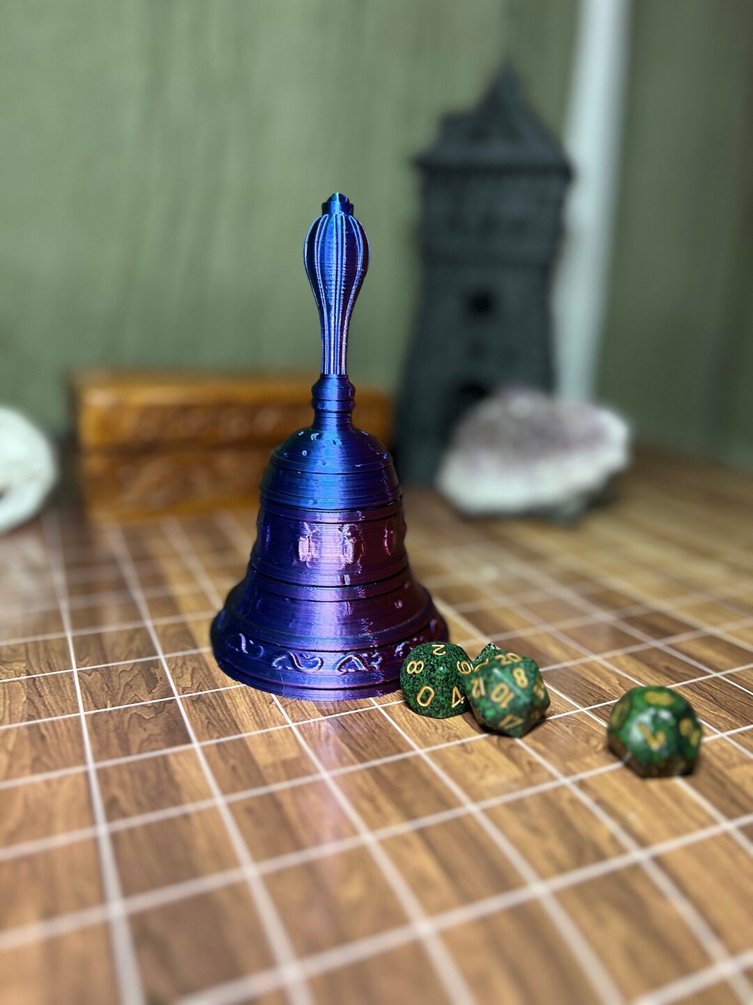 Bell of Bugs Dice Vault Bard's Dice Holder for Table Top Role Playing ...