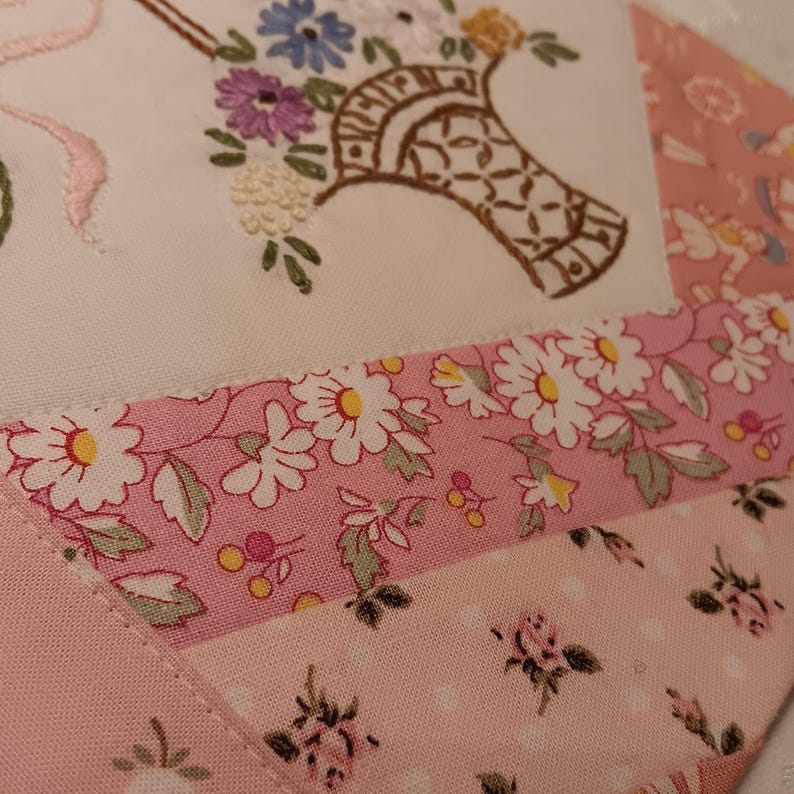 Covered Journal, Embroidered Floral Notebook Cover: Vintage Dresser ...