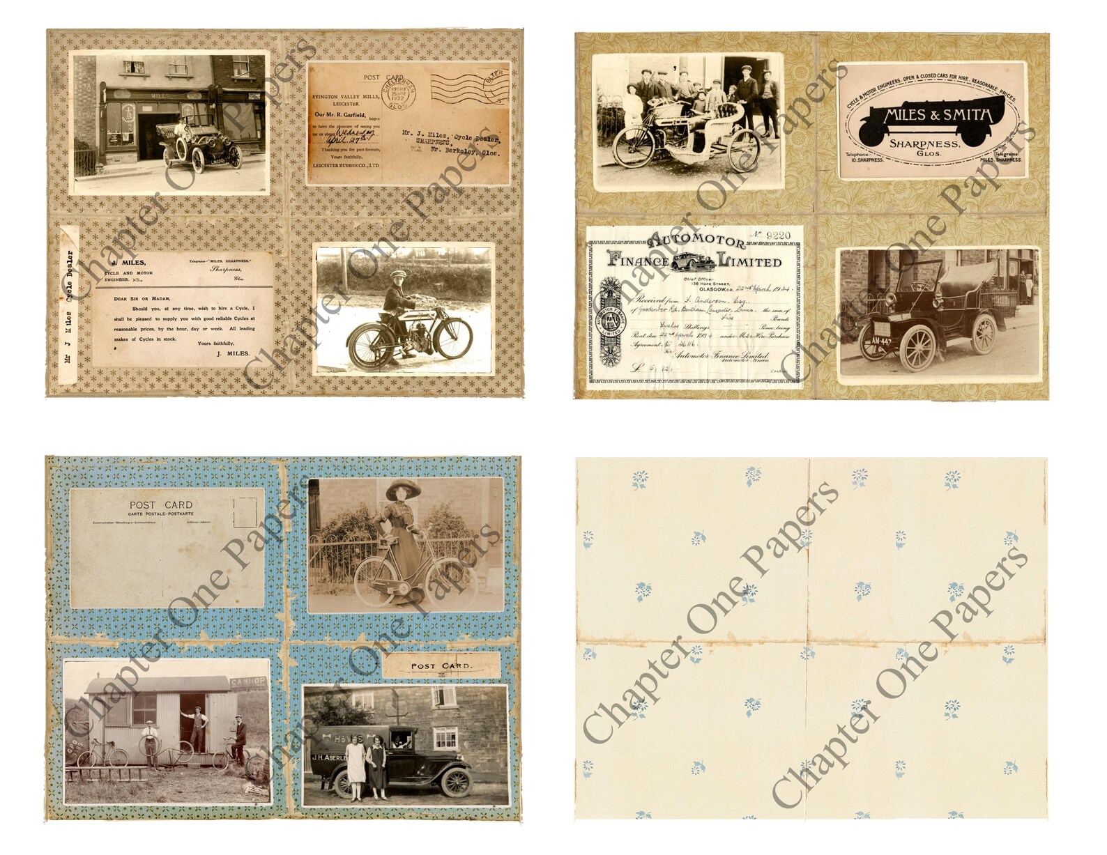 Vintage Road Trip Junk Journal Ephemera Kit - Etsy