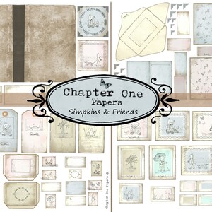 Mr Simpkins & Friends Junk Journal Digital Kit A4 Size for - Etsy UK