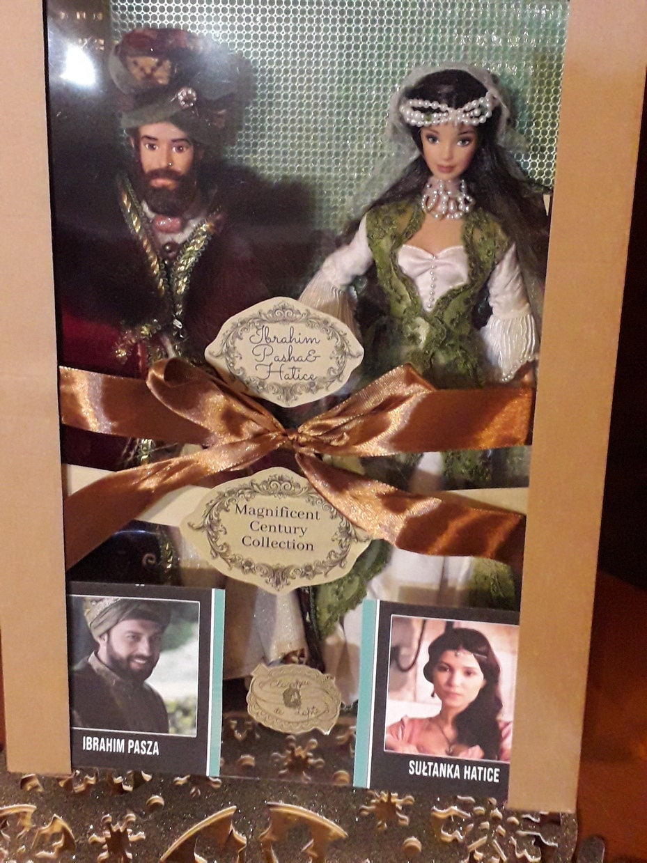 The Magnificent Century Collection Ibrahim Pasha & Hatice Sultan Barbie Doll OOAK Set - Etsy