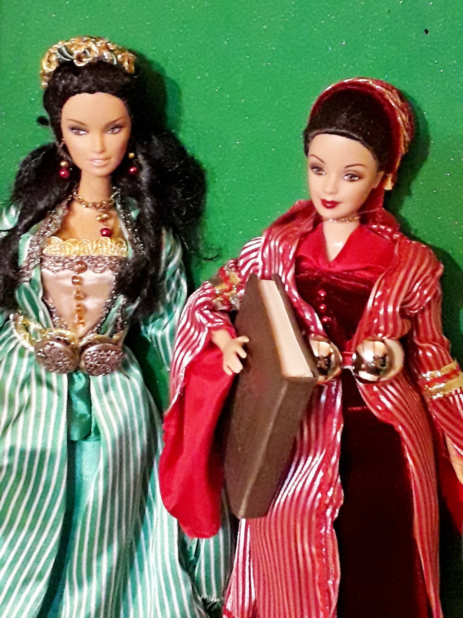 The Magnificent Century Collection Nigar Kalfa & Daye Hatun Barbie Doll ...