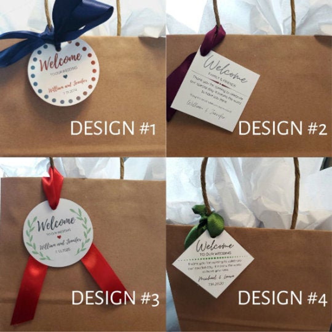 Welcome Bag Tag Only - Personalized and Customizable. Welcome Tag ...