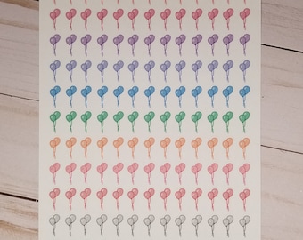Birthday Planner Stickers - Etsy