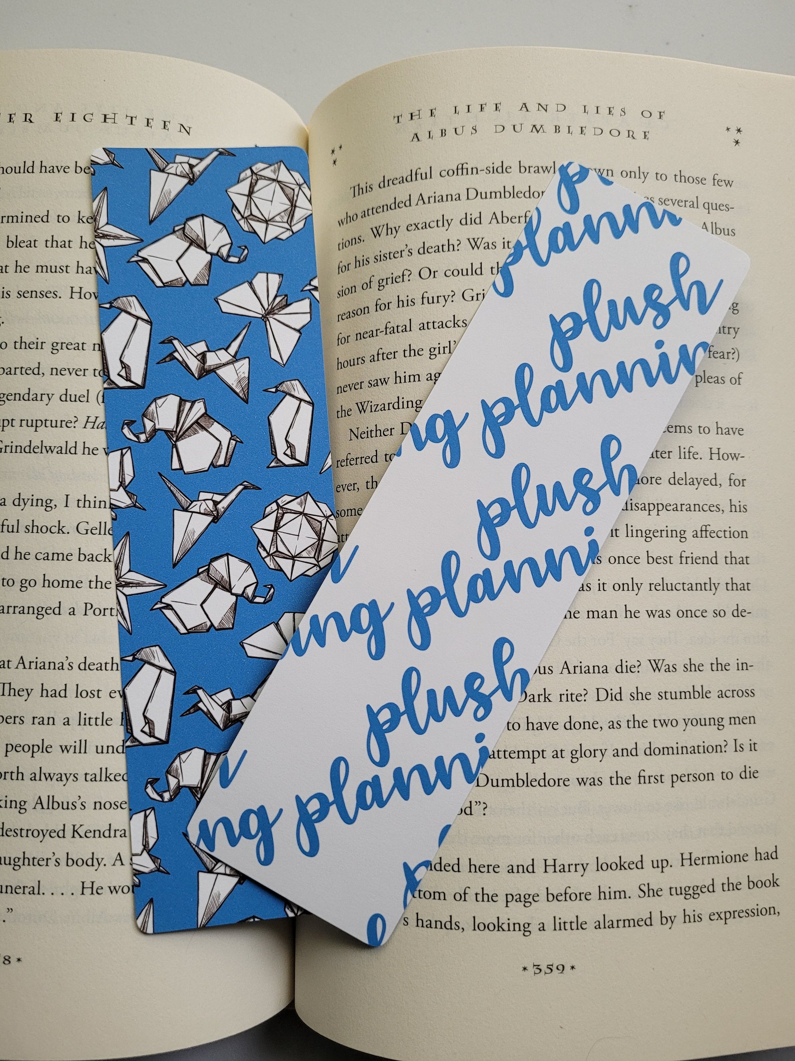 Origami Animal Friends Design Pattern Bookmarks Origami | Etsy