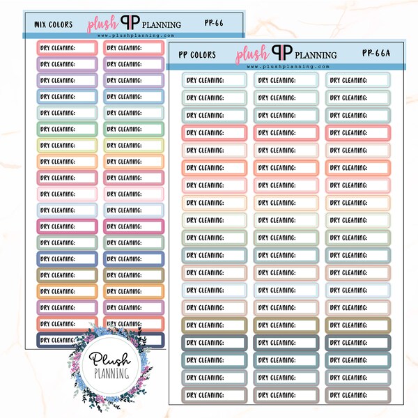 Cleaning Planner Stickers - Etsy