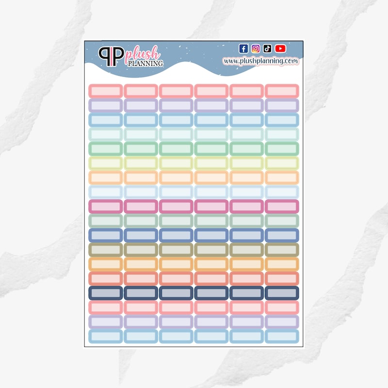 Planner Labels - Etsy