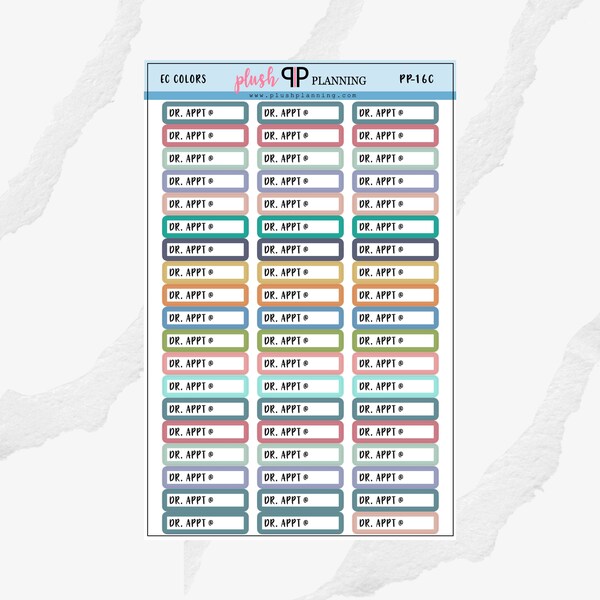 Planner Stickers Functional - Etsy