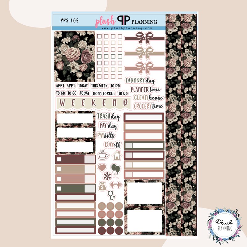 Neutral Stickers - Etsy