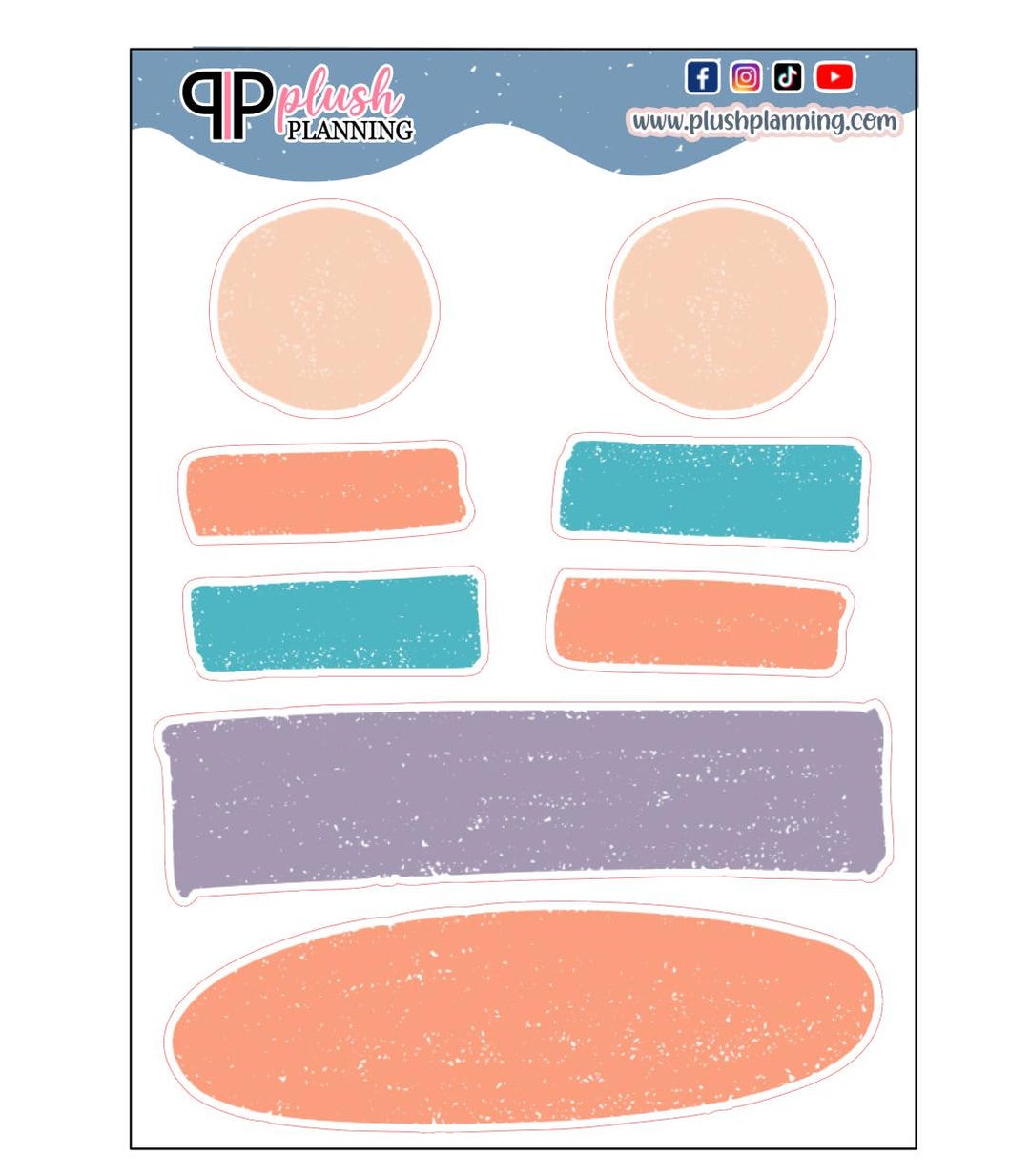 Abstract Clip Art G Stickers, Functional Scrapbooking Stickers - Etsy