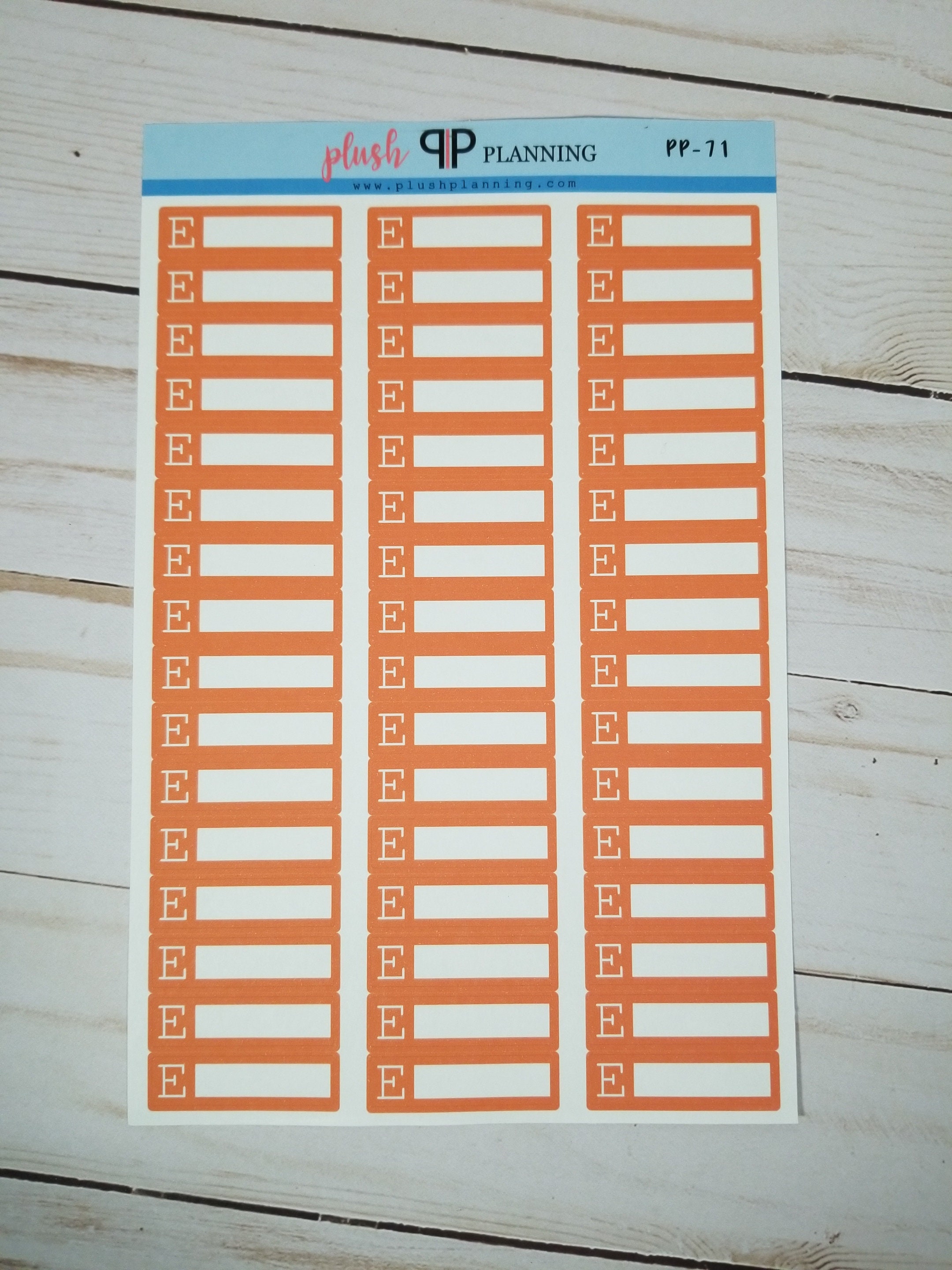 ETSY Icon Label Planner Stickers Sales Tracker Etsy Tracker | Etsy