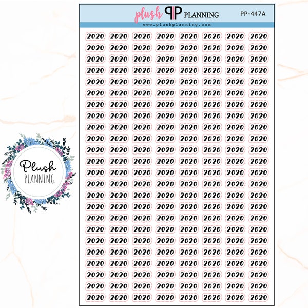 2020 Stickers - Etsy