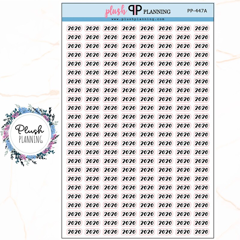 2020 Stickers - Etsy