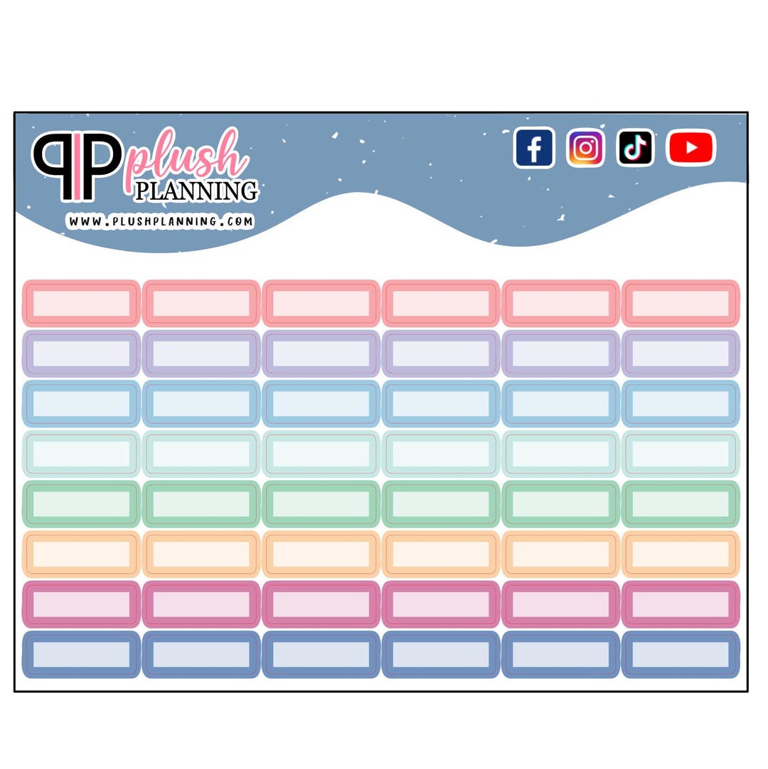 Mini Label Planner Stickers, Functional Planner Stickers, Writable Mini ...