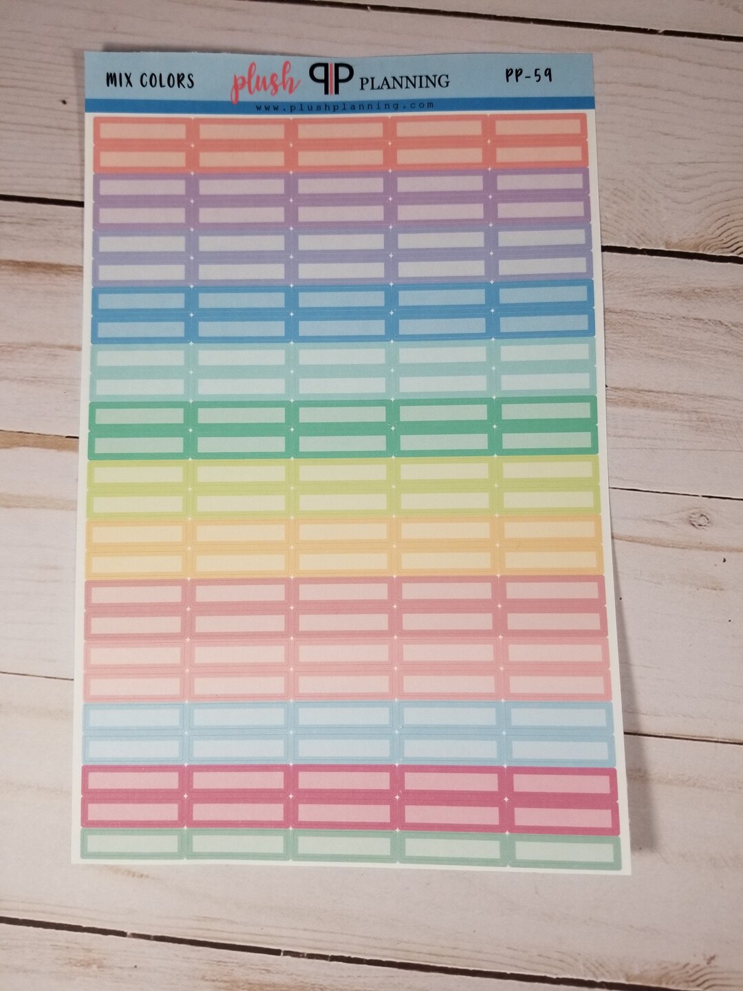 1 Inch Label Planner Stickers - Etsy