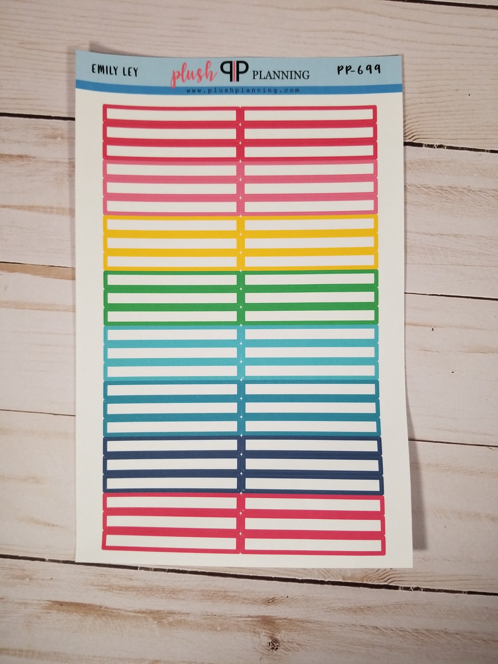 Emily Ley Daily Planner 1 Hour Label Simplified Planner - Etsy