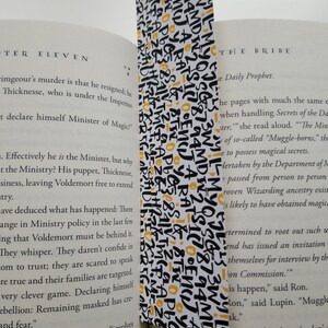 Alphabet Prints Pattern Bookmarks Rounded Corners - Etsy