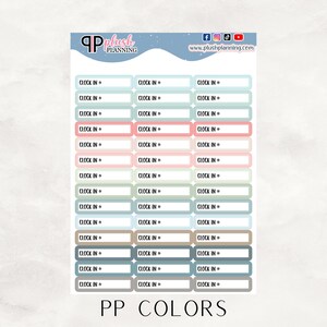 Clock in Label Tracker Planner Stickers, Work Schedule, Clock in Time ...