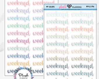 Happy Birthday Script Planner Stickers Rae Dunn Inspired - Etsy
