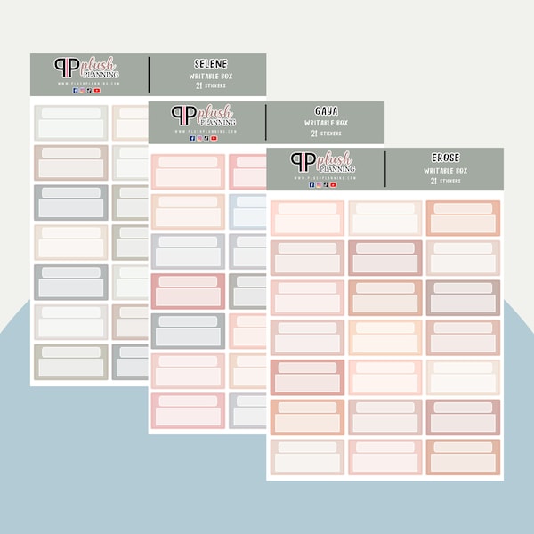 Planner Labels - Etsy