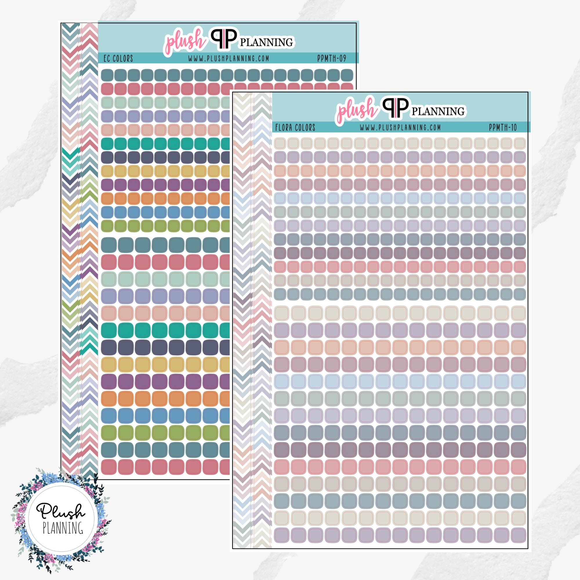 EC Erin Condren Standard Size and Mini Size Square Planner - Etsy UK