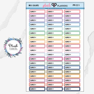 Kumon Tutor Script Label Planner Stickers, Kumon Tutor Tracker, Mix ...