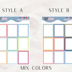 Full Box Planner Stickers, Plush Planning - Etsy