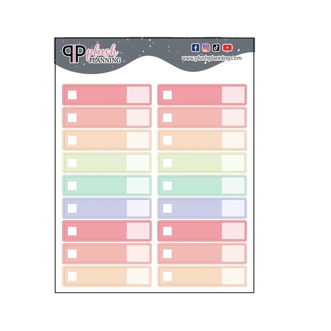 Expense Tracker / Budget Tracker Planner Stickers, Functional Budget ...