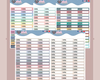 Clock in Label Tracker Planner Stickers Work Schedule Clock - Etsy