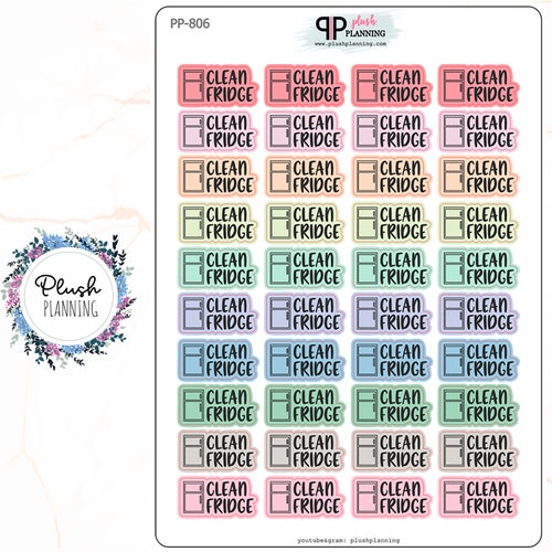 MINI LABEL Planner Stickers Plush Planning Mix Colors - Etsy
