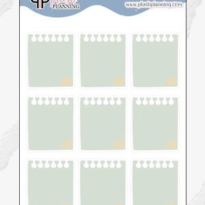 Writable Notes Post Clip Art Planner Stickers, Scrapbooking Stickers ...