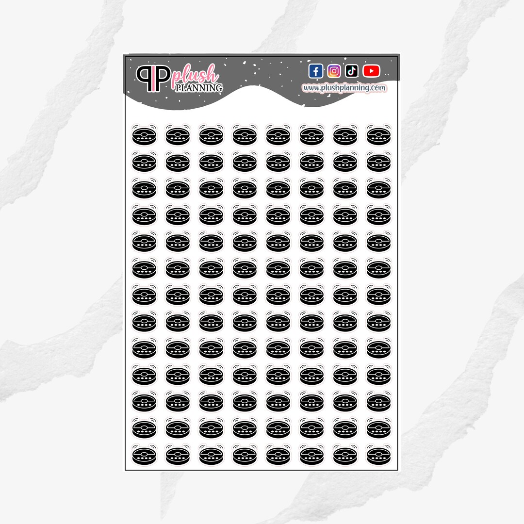 Roomba Icon Planner Stickers, Cleaning Icon, Vacuum Cleaning Icon ...