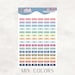 IEP Mini Label Tracker Planner Stickers Removable Stickers - Etsy