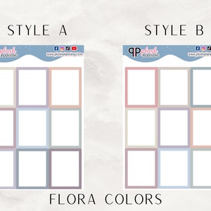 Full Box Planner Stickers, Plush Planning - Etsy