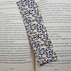 Alphabet Prints Pattern Bookmarks Rounded Corners - Etsy