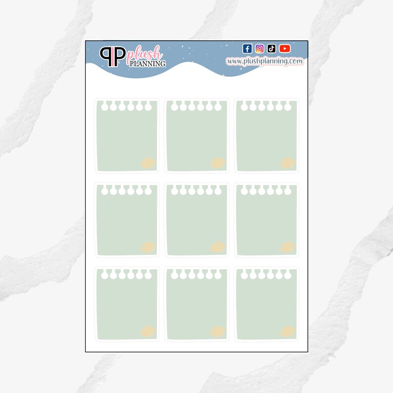 Writable Notes Post Clip Art Planner Stickers, Scrapbooking Stickers ...