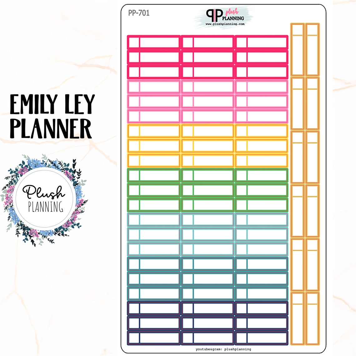 Emily Ley Daily Planner Appt Labels Simplified Planner Mix | Etsy