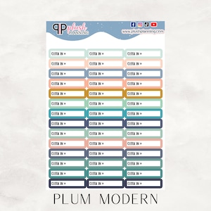 Clock in Label Tracker Planner Stickers, Work Schedule, Clock in Time ...