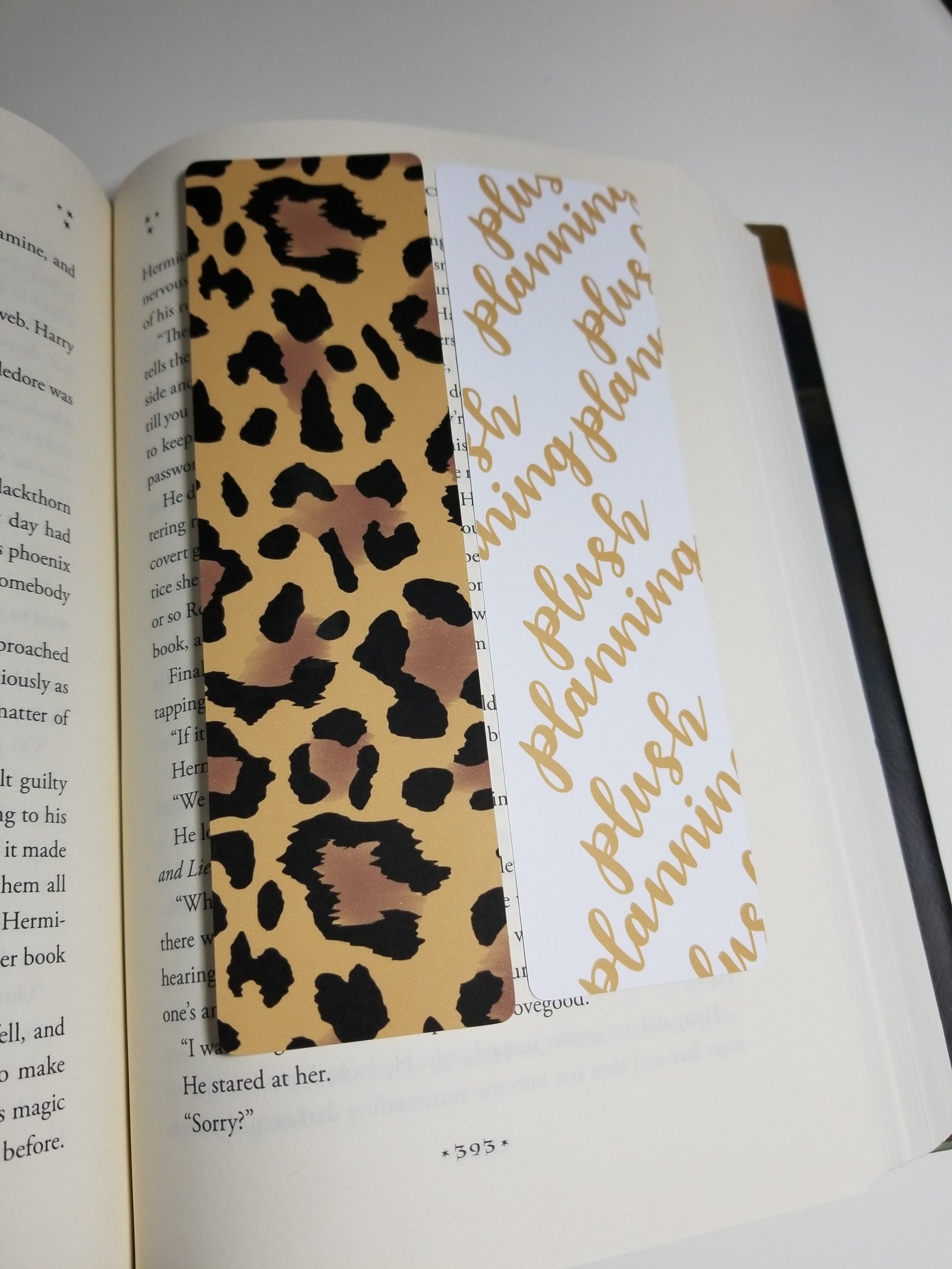 Leopard Pattern Bookmark Rounded Corners - Etsy
