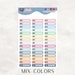 Writable IEP Label Tracker Planner Stickers, Removable Stickers, Plush ...
