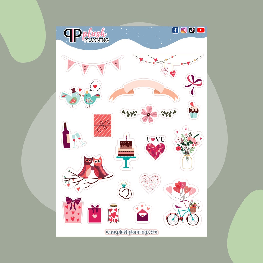 Valentine's Day Set Doodle, Valentine's Day Edition, Heart's Day ...