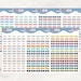 IEP Mini Label Tracker Planner Stickers Removable Stickers - Etsy