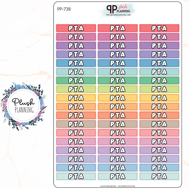 Pta Planner - Etsy