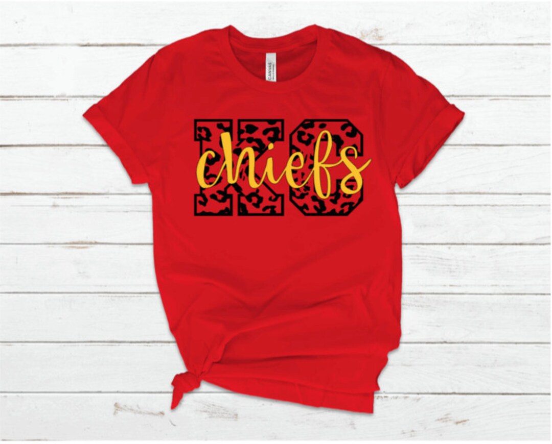 Leopard KC Chiefs Shirt - Etsy