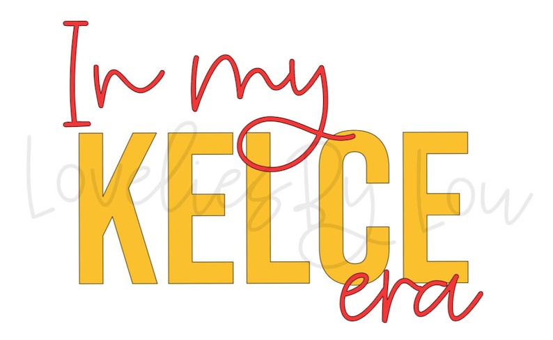 Kelce Era - Etsy
