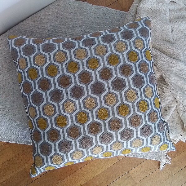 Hexagon Pillow - Etsy