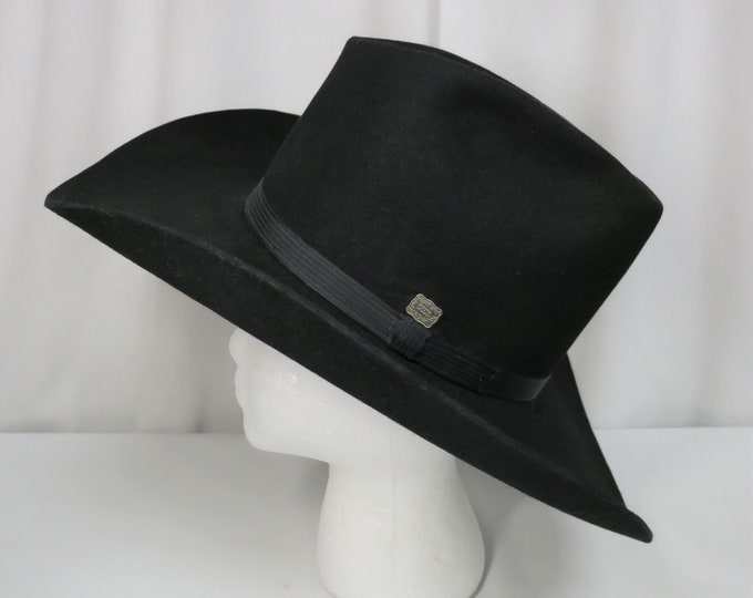 Vintage, Resistol, Tornado Black, XXX Beaver, 3X Beaver, Cowboy Hat ...